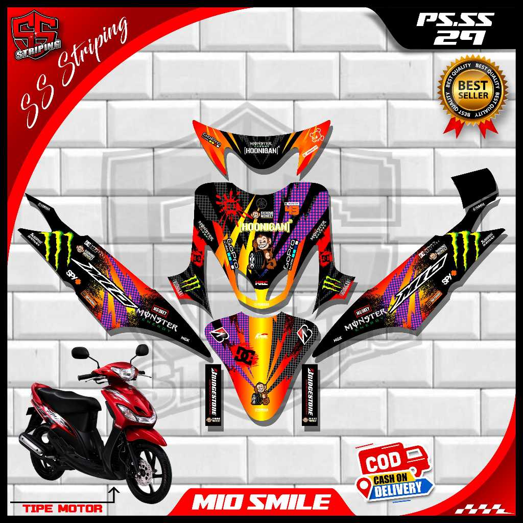 Mio Smile Full Body Sticker Decal - Mio Smile Full Body Sticker. Ps.ss ...