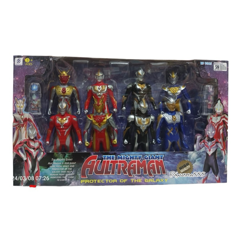 Ultraman SPACE WAR Ultraman Action Figure Toy Set | Shopee Philippines