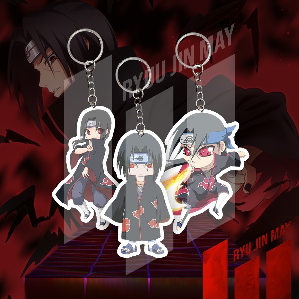 HP GANTUNGAN Keychain/keychain/cellphone Hanger - Naruto - Itachi ...