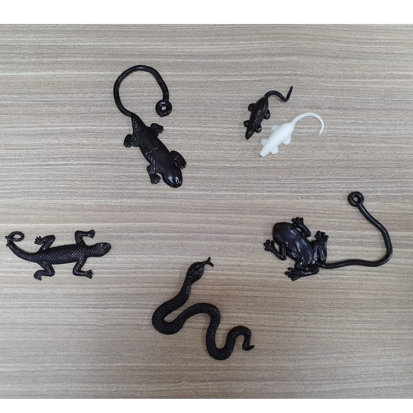 Sticky Toy Animal Rat/Lizard/Frog/Snake | Shopee Philippines