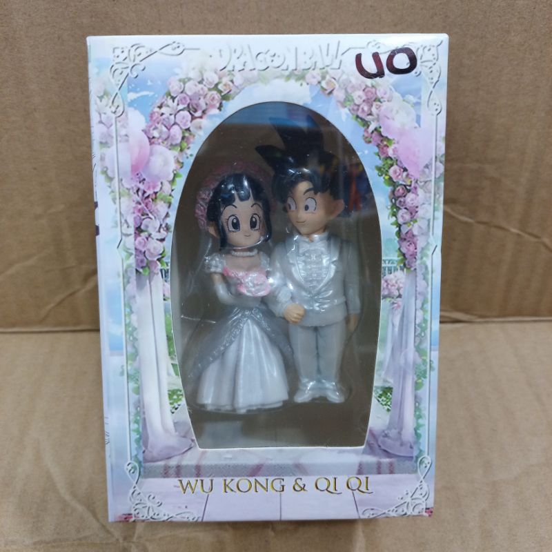 10cm Son Goku and Cici Wedding Figures Dragon Ball Z Super Heroes ...