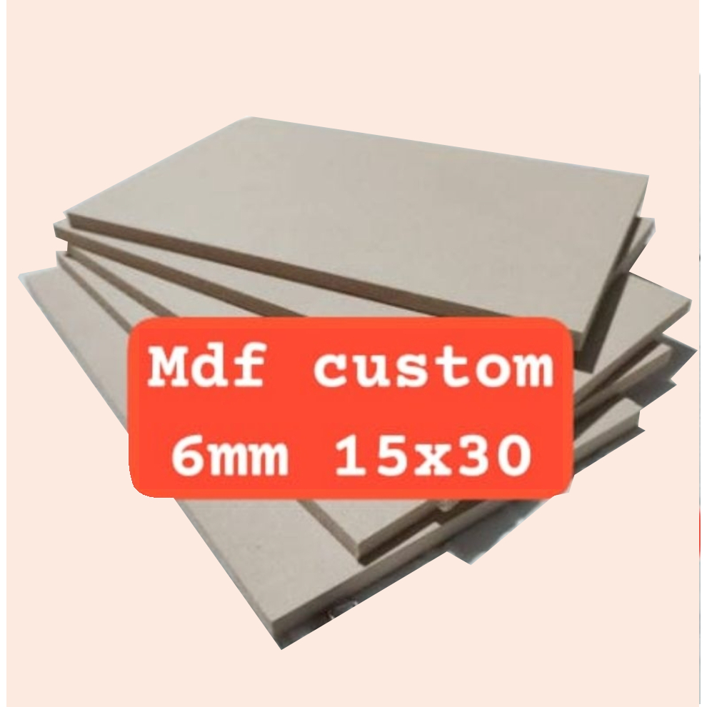 MINIMAL Custom MDF wood size 15x30 minimum 10 pcs | Shopee Philippines