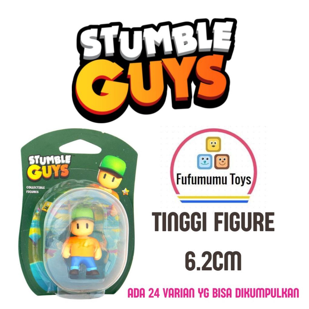Stumble Guys Figure Collectible Figure Toy 1 Pack Blister | Shopee ...