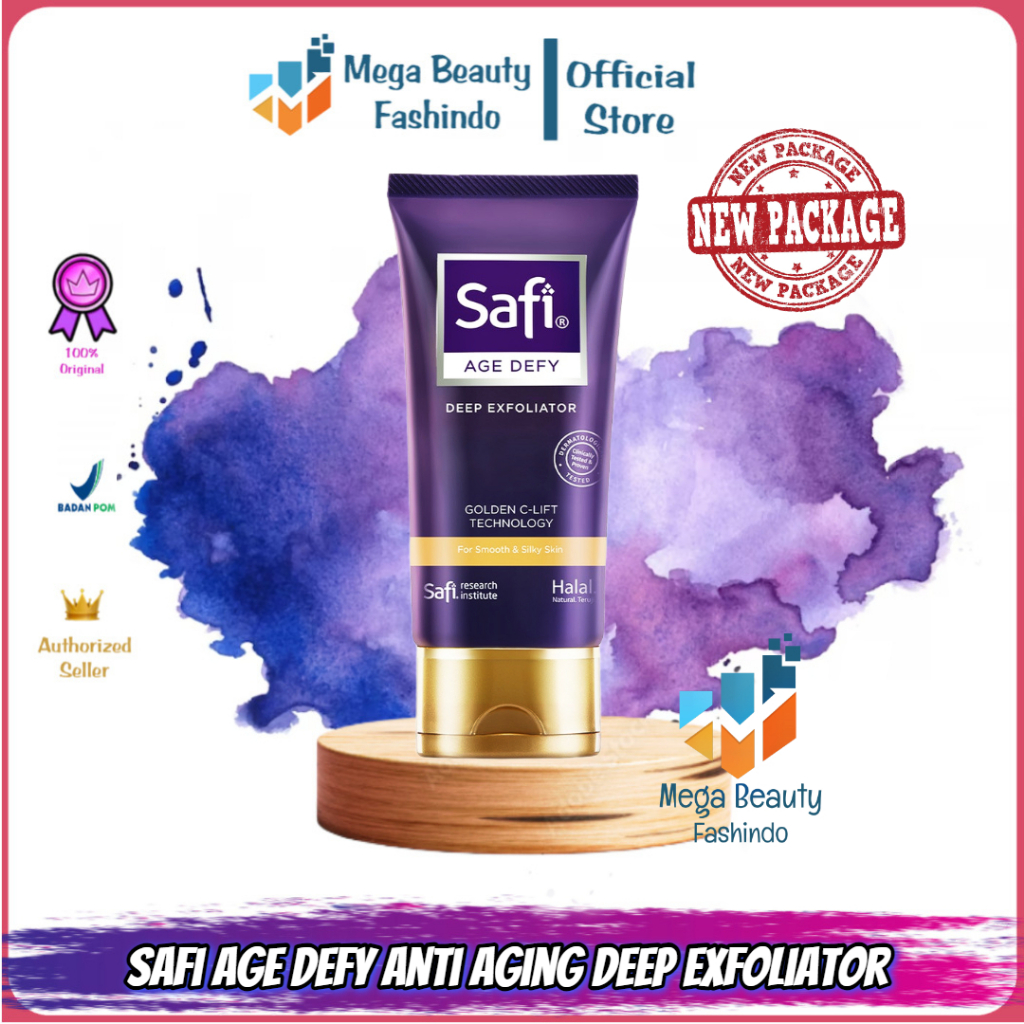 Safi Age Defy Anti Aging Deep Exfoliator Face Scrub 75gr | Cleanser ...