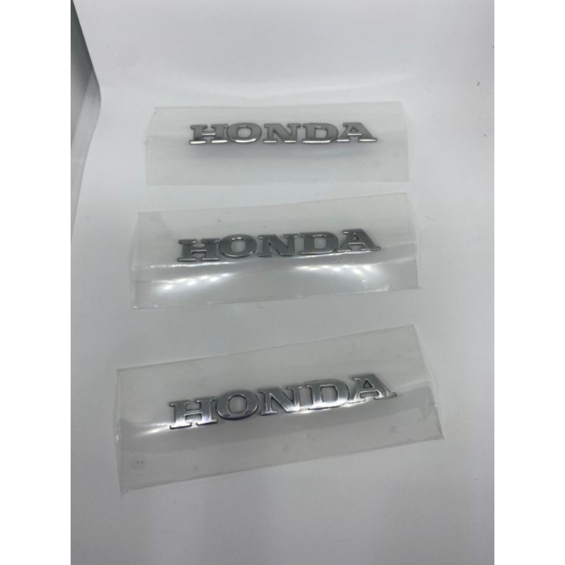 Honda EMBLEM LOGO With HONDA Writing | Shopee Philippines