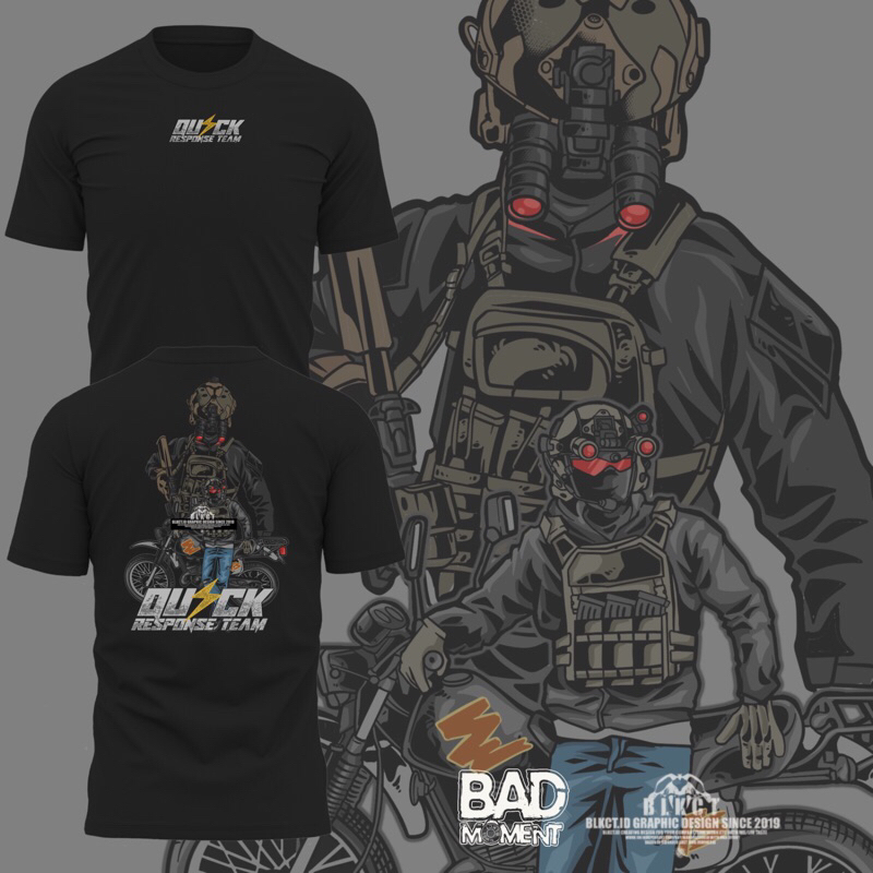 Tactical Quick Response Team 2 T-Shirt | Shopee Philippines