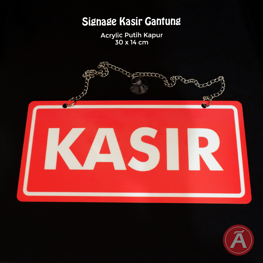 Acrylic Cashier Hanging Signage - Acrylic Sign | Shopee Philippines