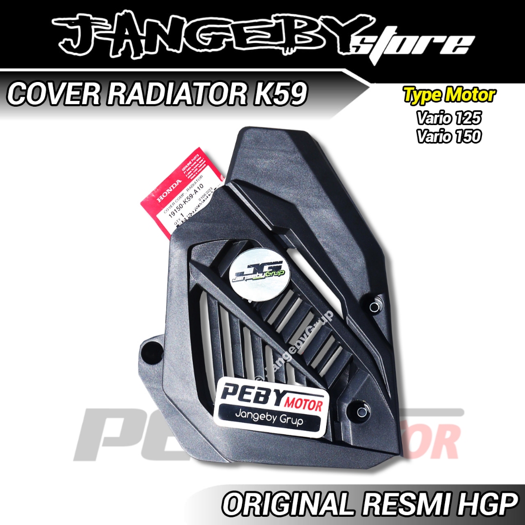 Radiator Cover Click 125 150 Official ORIGINAL HGP 19150K59 Jangeby ...