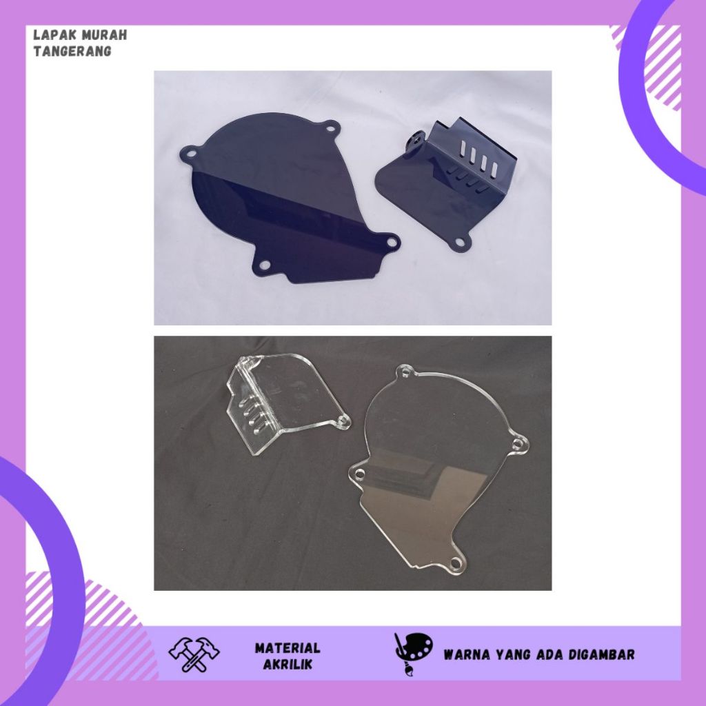 HITAM Cover CVT NMAX OLD NMAX NEW AEROX OLD LEXI AEROX NEW Acrylic ...