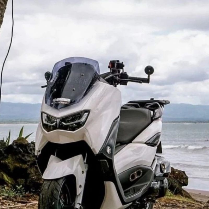 HITAM Winshield nmax NEW Standard model 3mm Thick Clear Color ryben ...