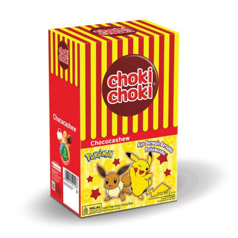 Choki Choki Choco Cashew contains 20 Pokemon edition | Shopee Philippines