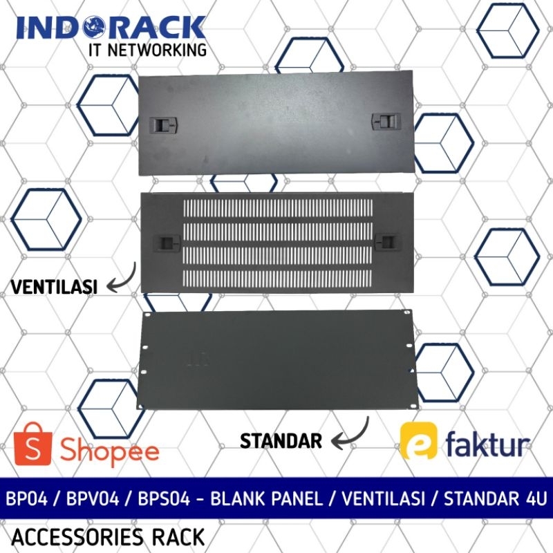 Bp04 / BPV04 / BPS04 Blank Ventilation Panel 4U INDORACK Rack Server 19 INCH | Shopee Philippines