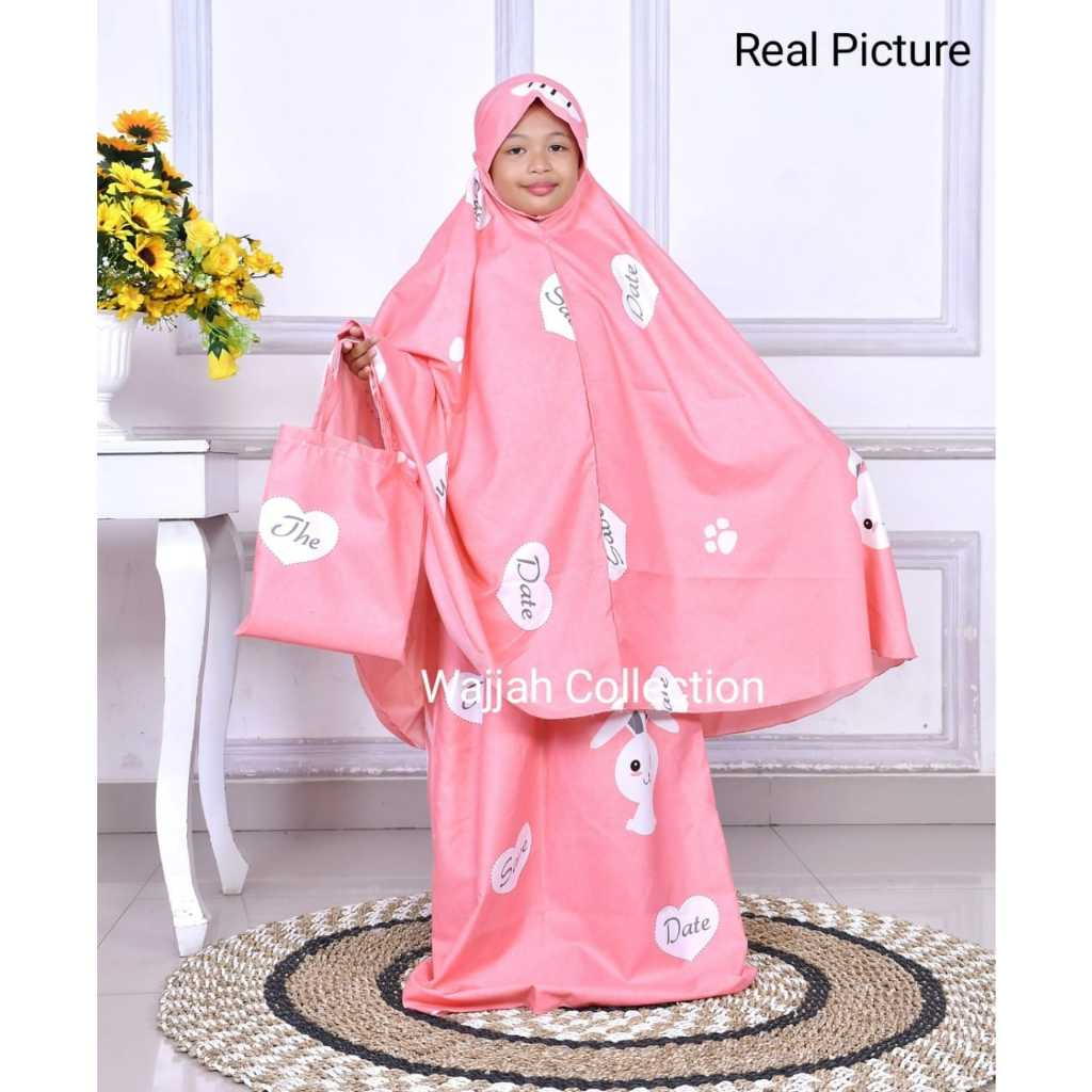 Mukena FOR CHILDREN WITH CHARACTER MOTIFS AGE 6 - 12 YEARS POLYMICRO ...