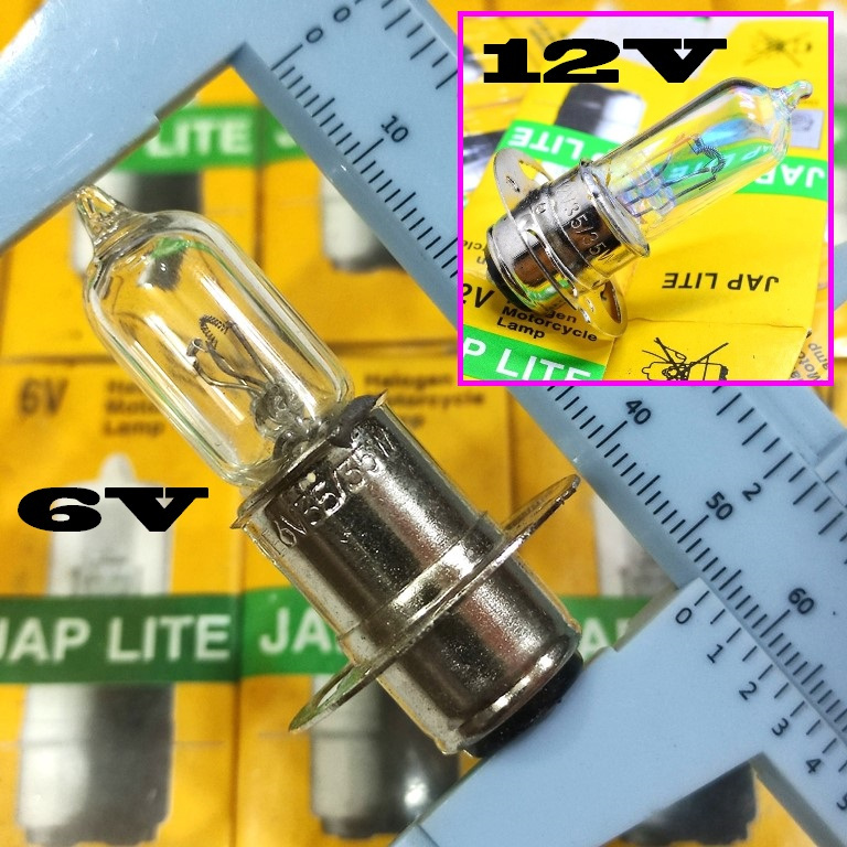 Halogen Bulb RX 6v 12v 6volt 12volt Main Headlight Hubcap 35w 35watt ...