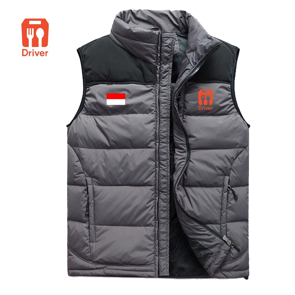 Custom shopee driver hiking vest / shopefood ojol driver vest / latest ...