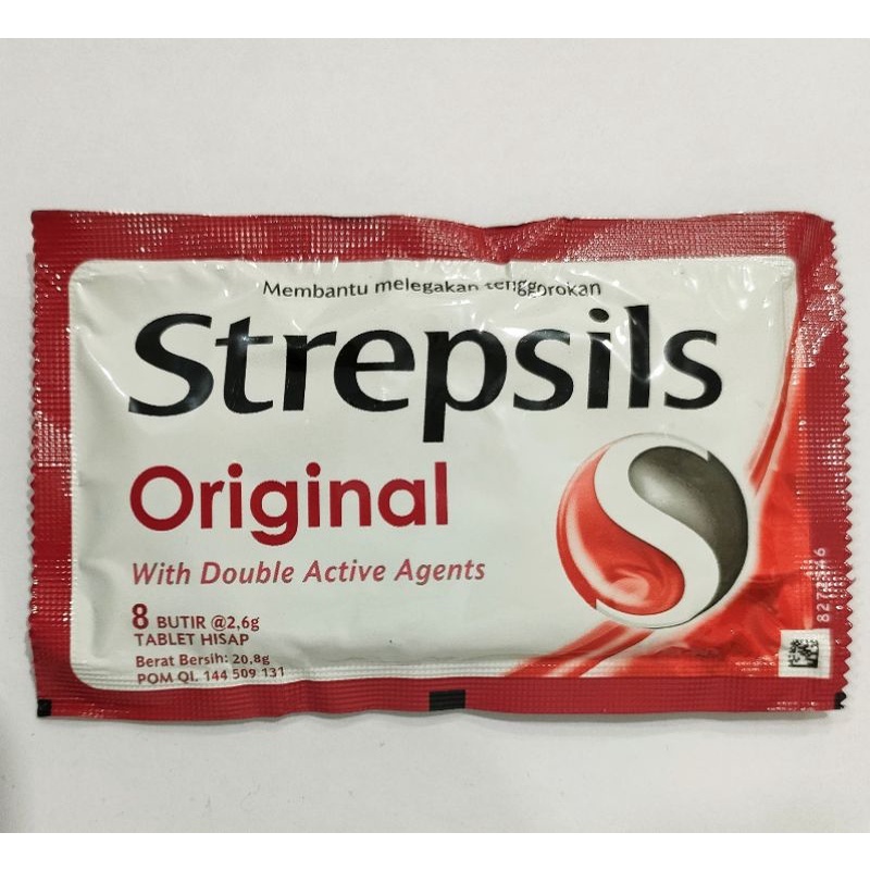 Strepsils ORIGINAL SACHET 8 Tablets | Shopee Philippines