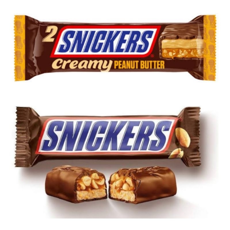 Chocolate Snickers, Snickers Creamy Peanut butter | Shopee Philippines