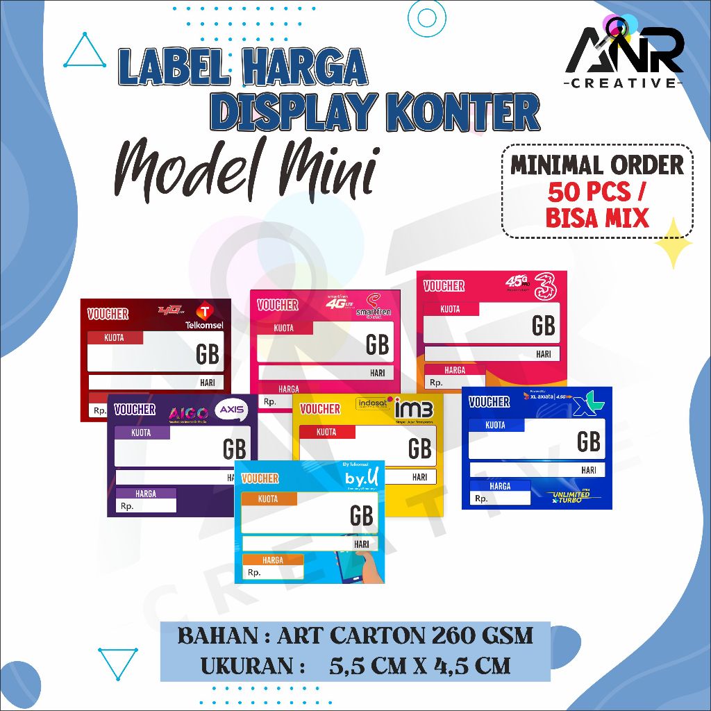 Counter Voucher Price Tag/Counter Display/Mini Display Case | Shopee ...