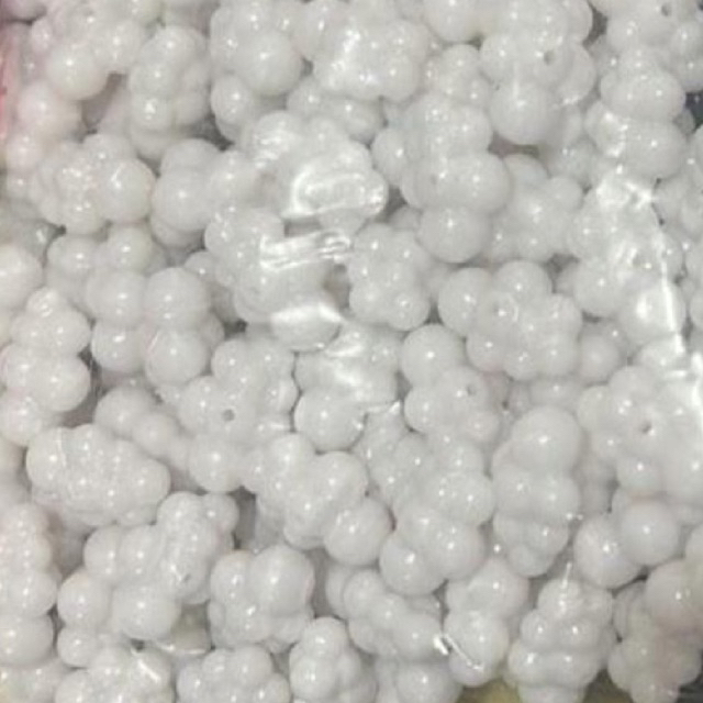 MOTE WHITE CLOUD BEADS / pounds | Shopee Philippines