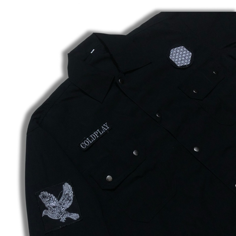 Coldplay S-XXXL Jumbo Emblem Men'S Semi Parka Jacket | Shopee Philippines