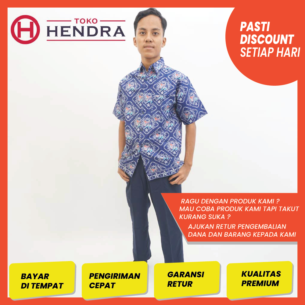 Depok City Junior High School Batik | School Uniform | Hendra Shop ...