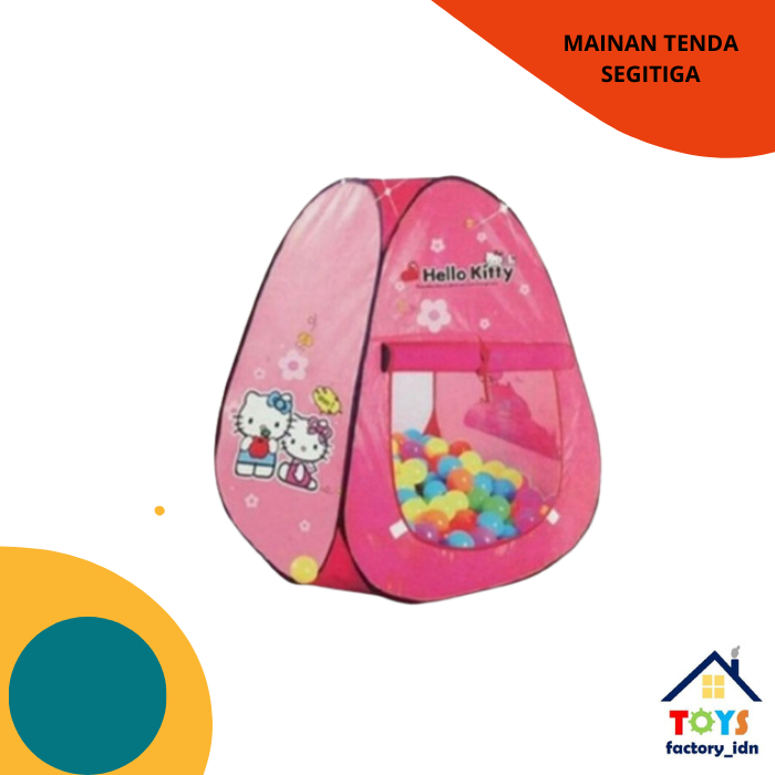 TENDA Hello Kitty Triangle Tent | Shopee Philippines