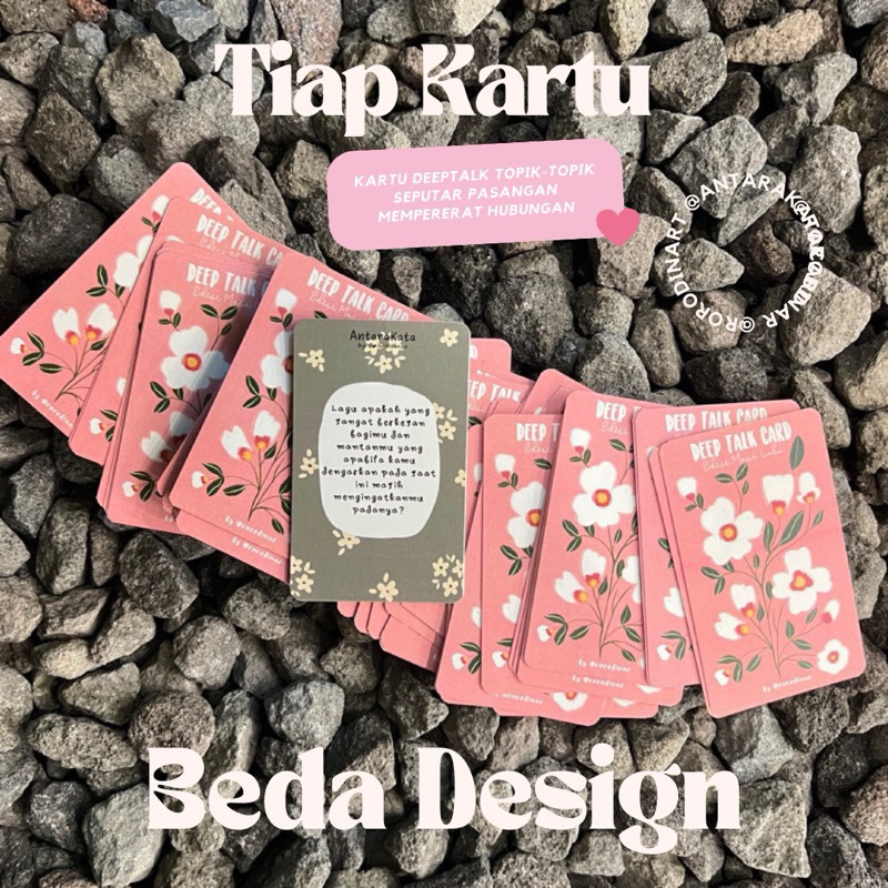 Between Words - Deep Talk Card Couple Edition | Game chat card | Shopee ...