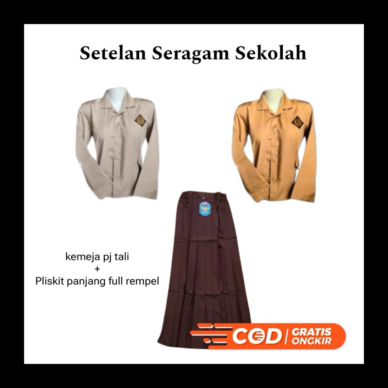 Elementary School Uniform Suit, SMP, Scout School Uniform Suit Strap ...