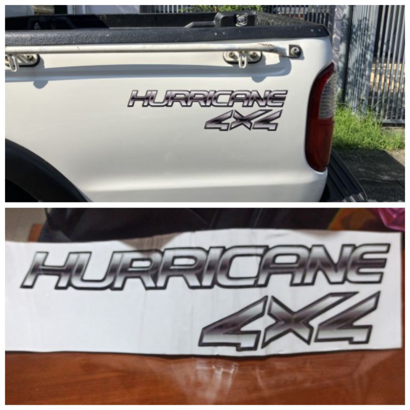 Ford Ranger Hurricane 4x4 Side Bed Sticker | Shopee Philippines