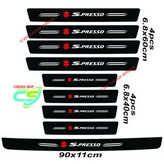 Cs 9pcs cutting sticker sillplate Carbon Material 3d Car s-presso ...