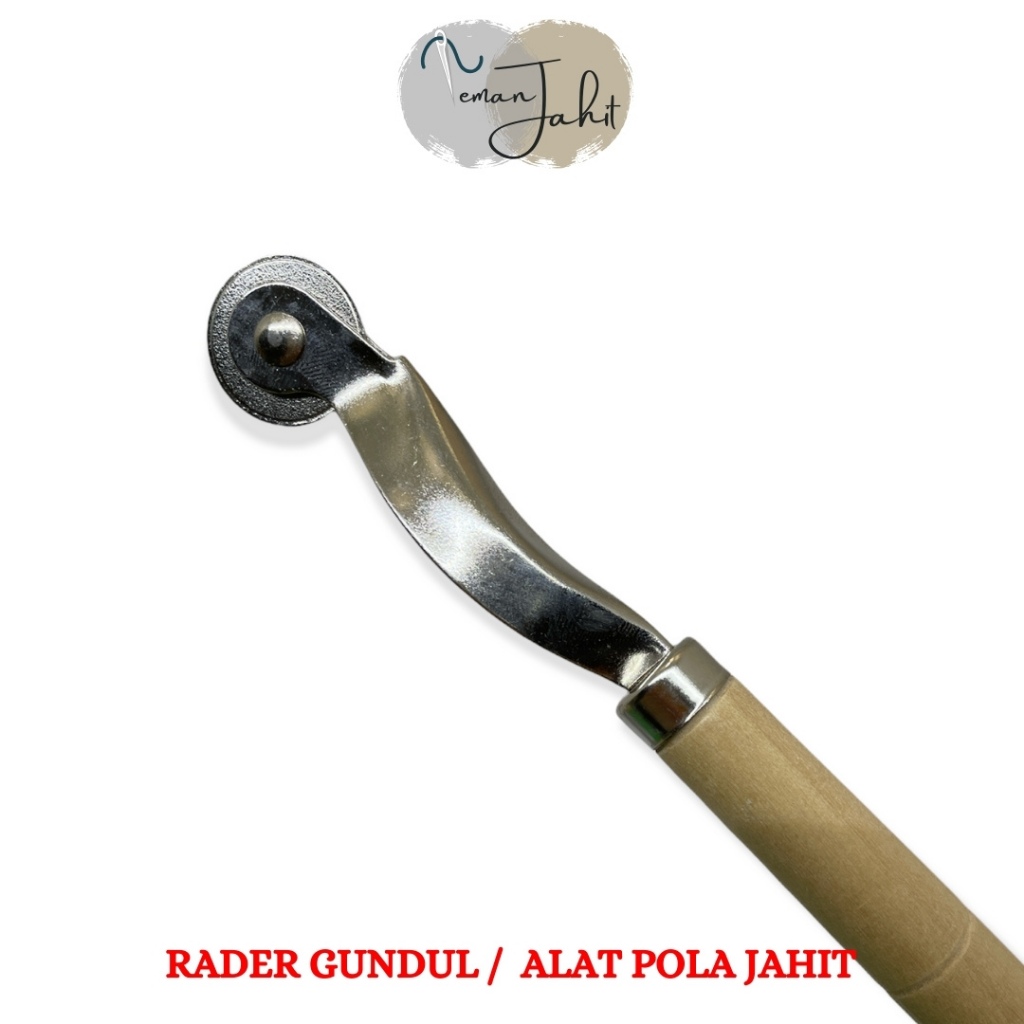 KAYU Round Tracing Wheel Rader with Wooden Handle / Round Tracing Wheel ...