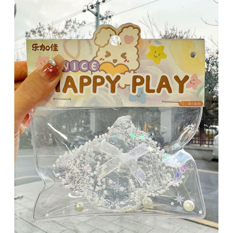 Clear trasparant taba squishy children's squeezing toy super squishy ...