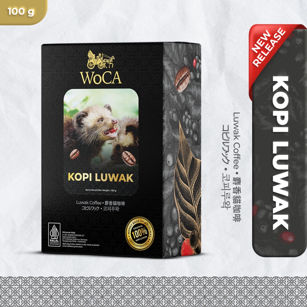 Woca Signature Luwak Coffee 100 grams | Shopee Philippines