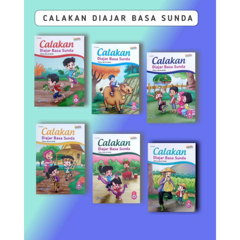 Calakan Student Book Learns Sundanese Base For Elementary School/MI ...