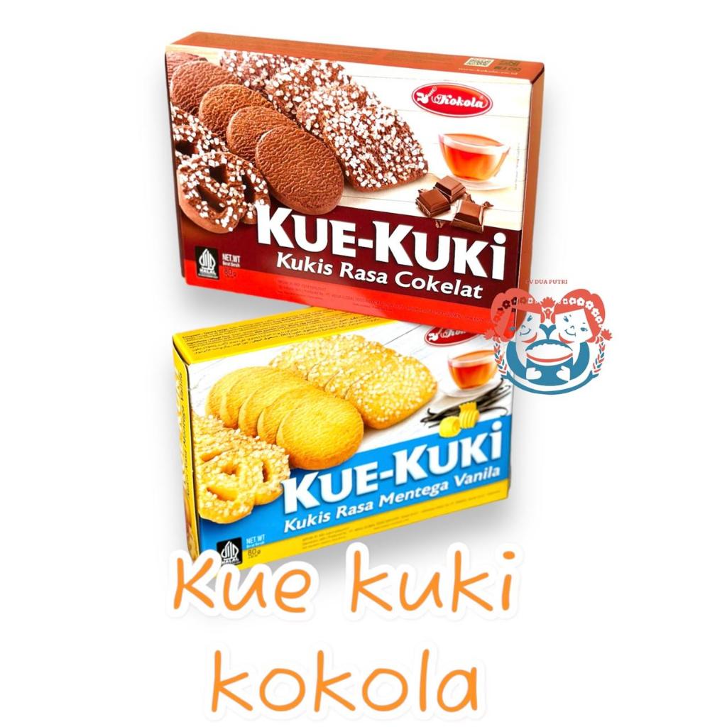 Kokola COOKIE COOKIES / VANILLA BUTTER / CHOCOLATE 80GR / HAMPERS ...