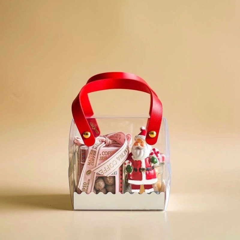 Hob_ Transparent Mica Box With Rope/Hampers Box/Cake Box/Cake Box ...