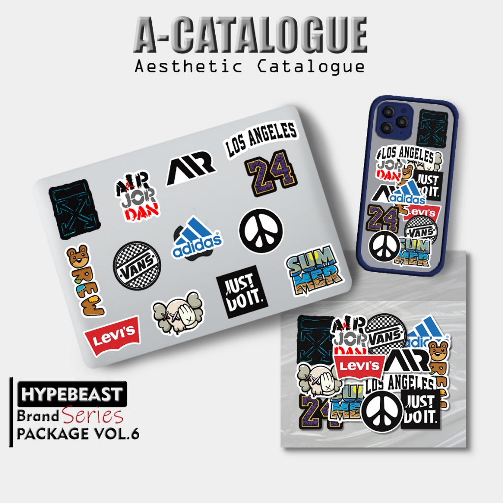 Sticker Aesthetic Catalog Waterprooft Compilation Hypebeast Japan Icon ...