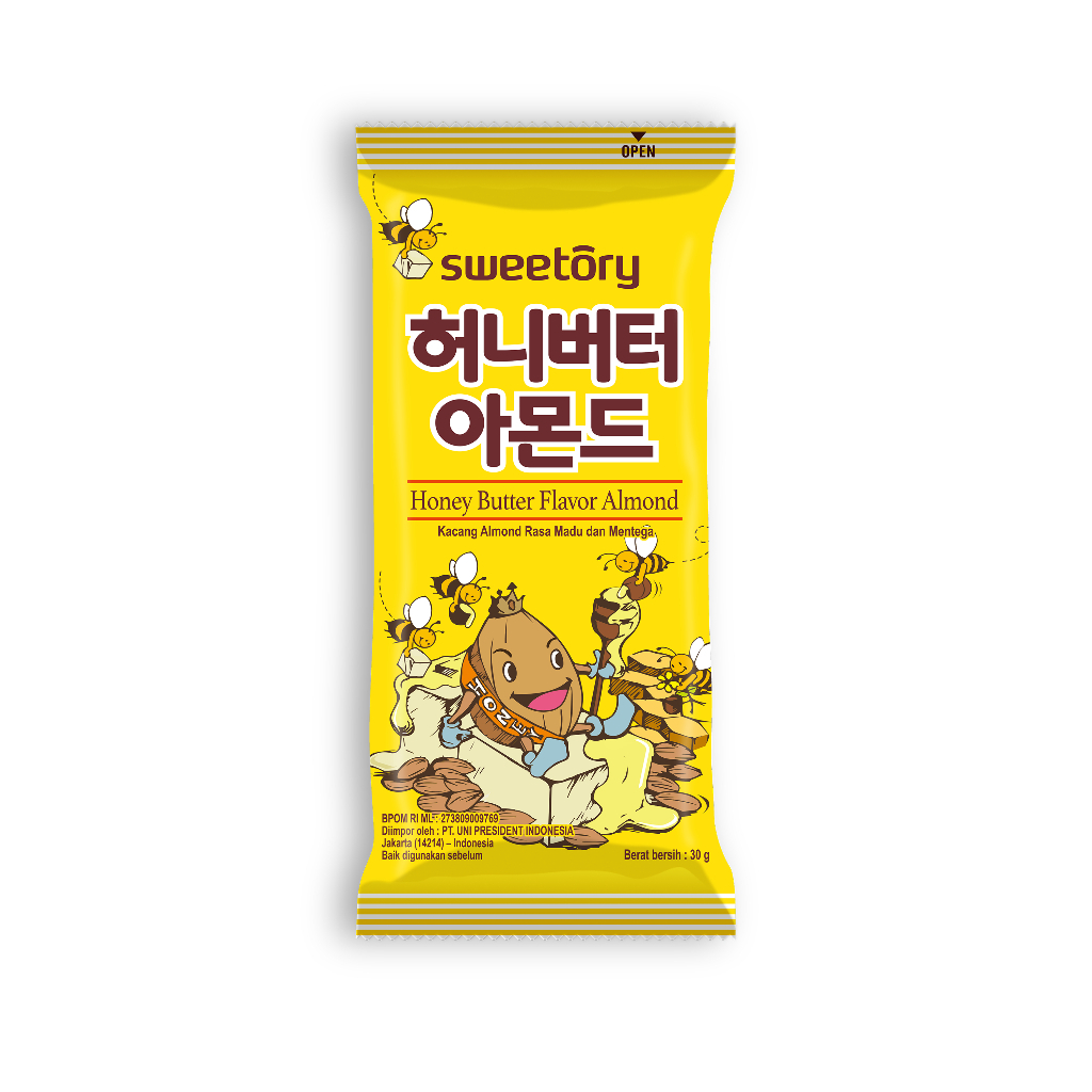 Sweetory Honey Butter Almond - Almond Nut | Shopee Philippines