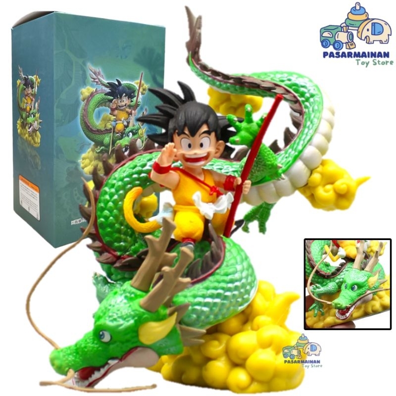 Action figure Dragon Ball Son Goku Shenron Dragon Miniature Display ...
