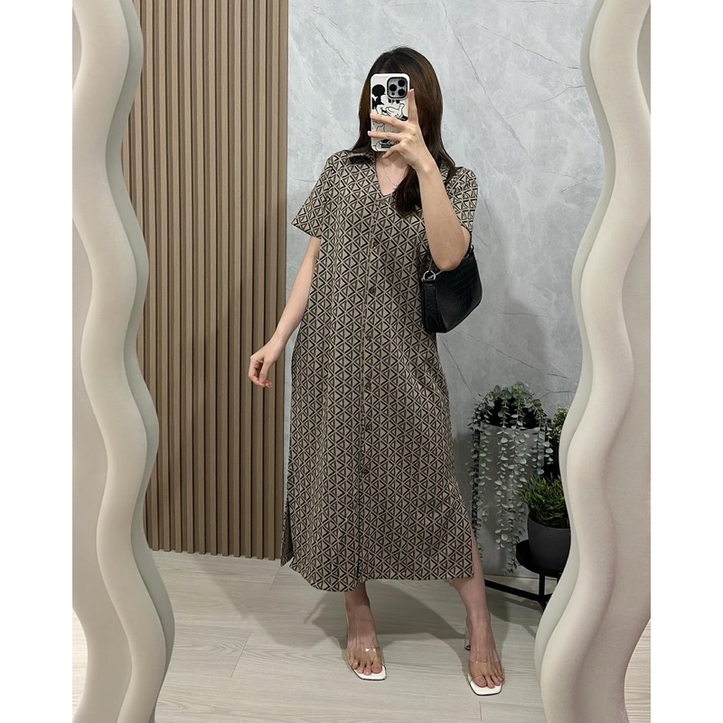 Nori Dress | Bumil Busui Friendly Short Sleeve Fashion Dress Ready ...
