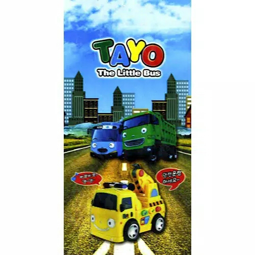 Plastic snack plastic birthday souvenir contains 10 sheets of Tayo the ...