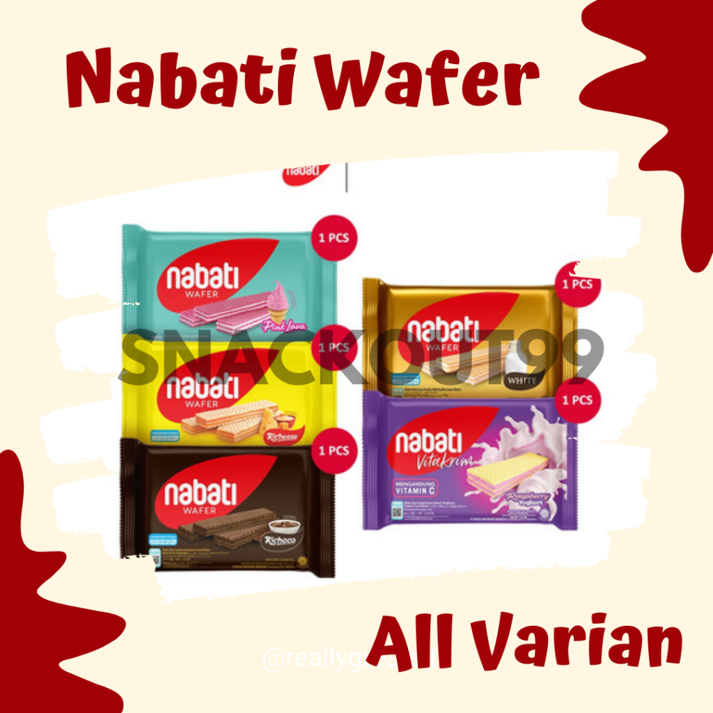 Richeese Nabati Wafer All Variants 39 grams | Shopee Philippines