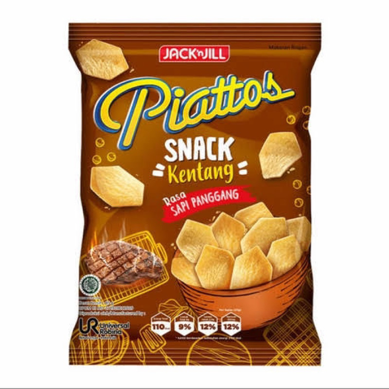 Grilled Beef Flavored Potato Piattos 68g / Grilled Beef Piatos 68g ...
