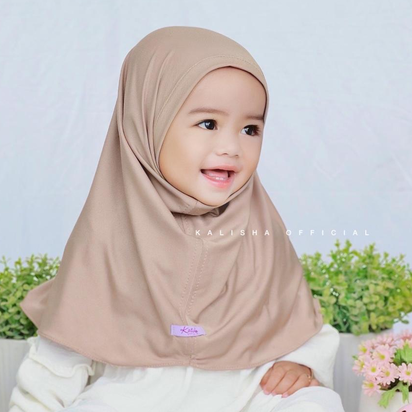 Alea Instant Hijab Baby Hijab Non Pad Hijab Kids Instant Jersey Hijab ...