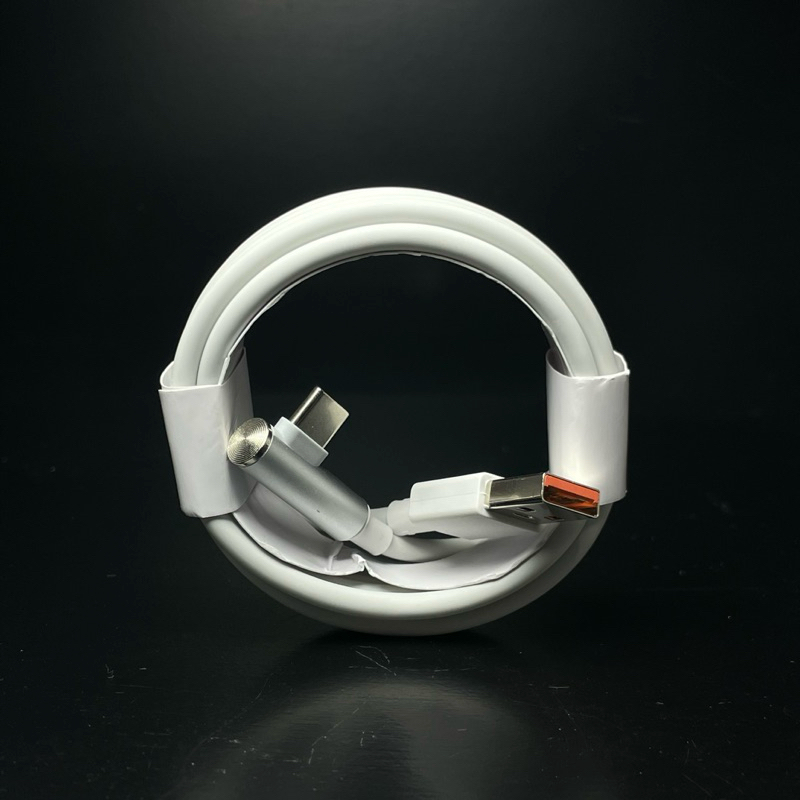 Data Cable Xiaomi 6A L-Shape Elbow Type C TURBOCHARGE HyperCharge 33W ...