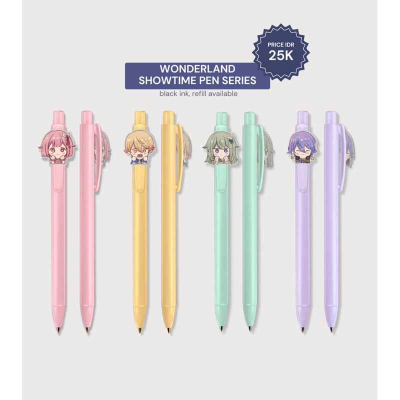 Wxs PEN (wonderland x showtime tsukasa rui nene emu) | Shopee Philippines