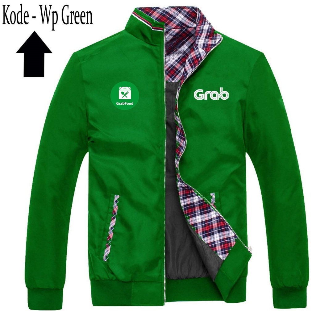 Grabfood grab bomber Jacket Men waterproof grab Bike Parachute Jacket ...