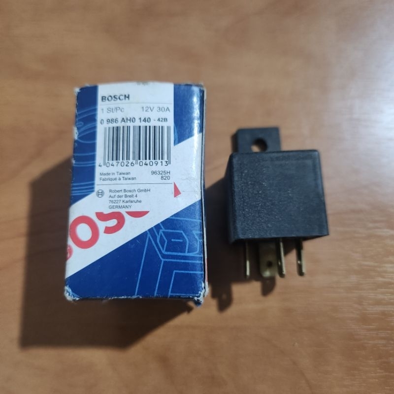 Bosch Relay 12V 30A ORIGINAL BOSCH LEG 4 | Shopee Philippines