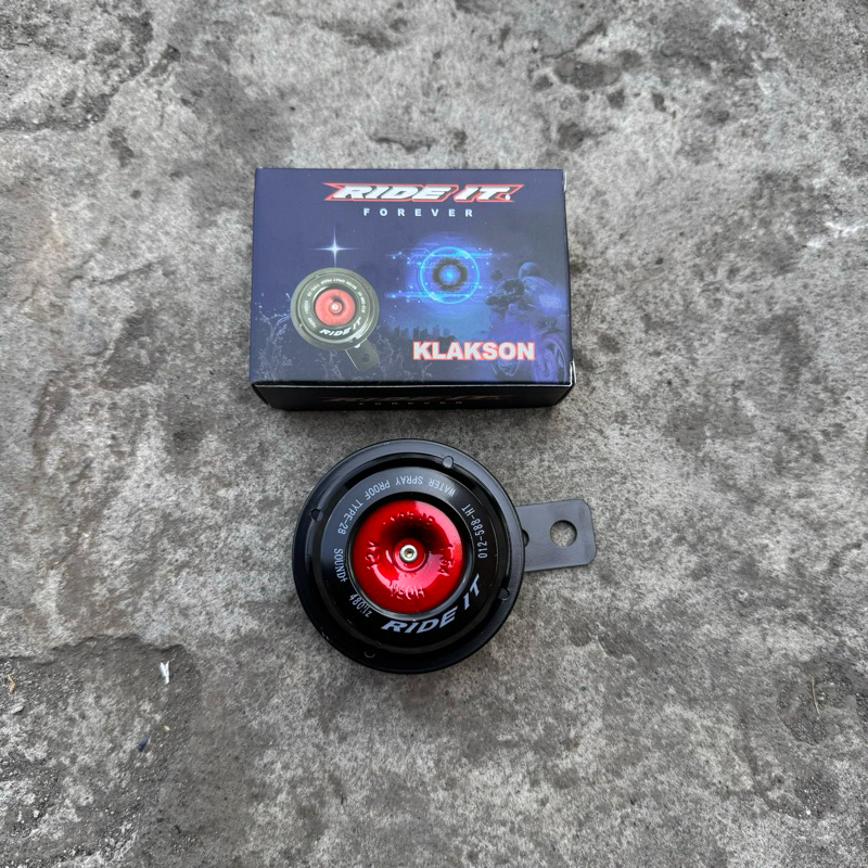 RIDE IT STANDARD HORNS UNIVERSAL SINGLE DISK HORNS FOR ALL MOTORCYCLES ...