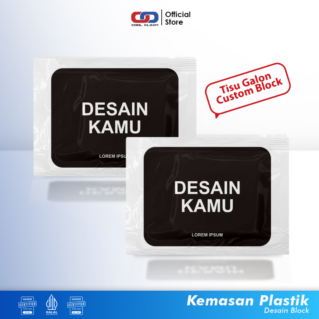 MINIMAL Gallon Tissue Custom Own Logo Minimum Order 3000pcs Plastic ...